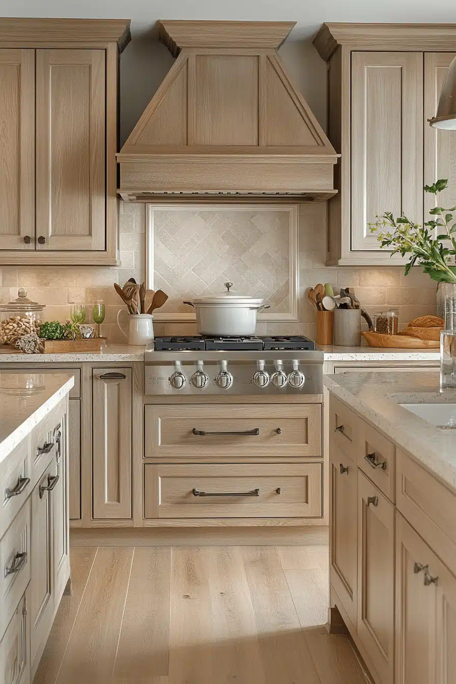 29 Beige Kitchen Cabinets Ideas for a Soft and Stylish Makeover - My Elegant Home