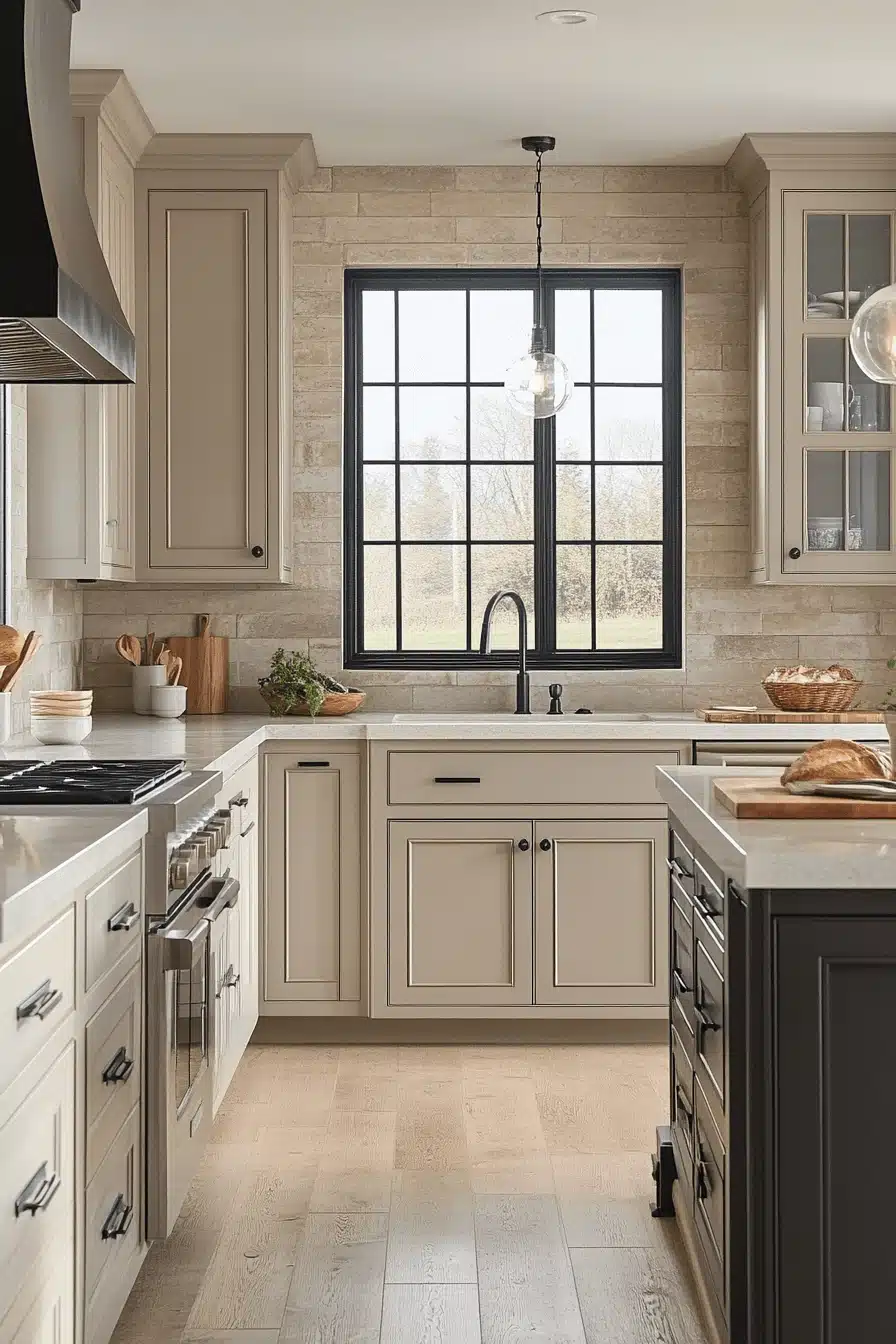 29 Greige Kitchen Cabinets Inspirations to Elevate Your Kitchen with ...