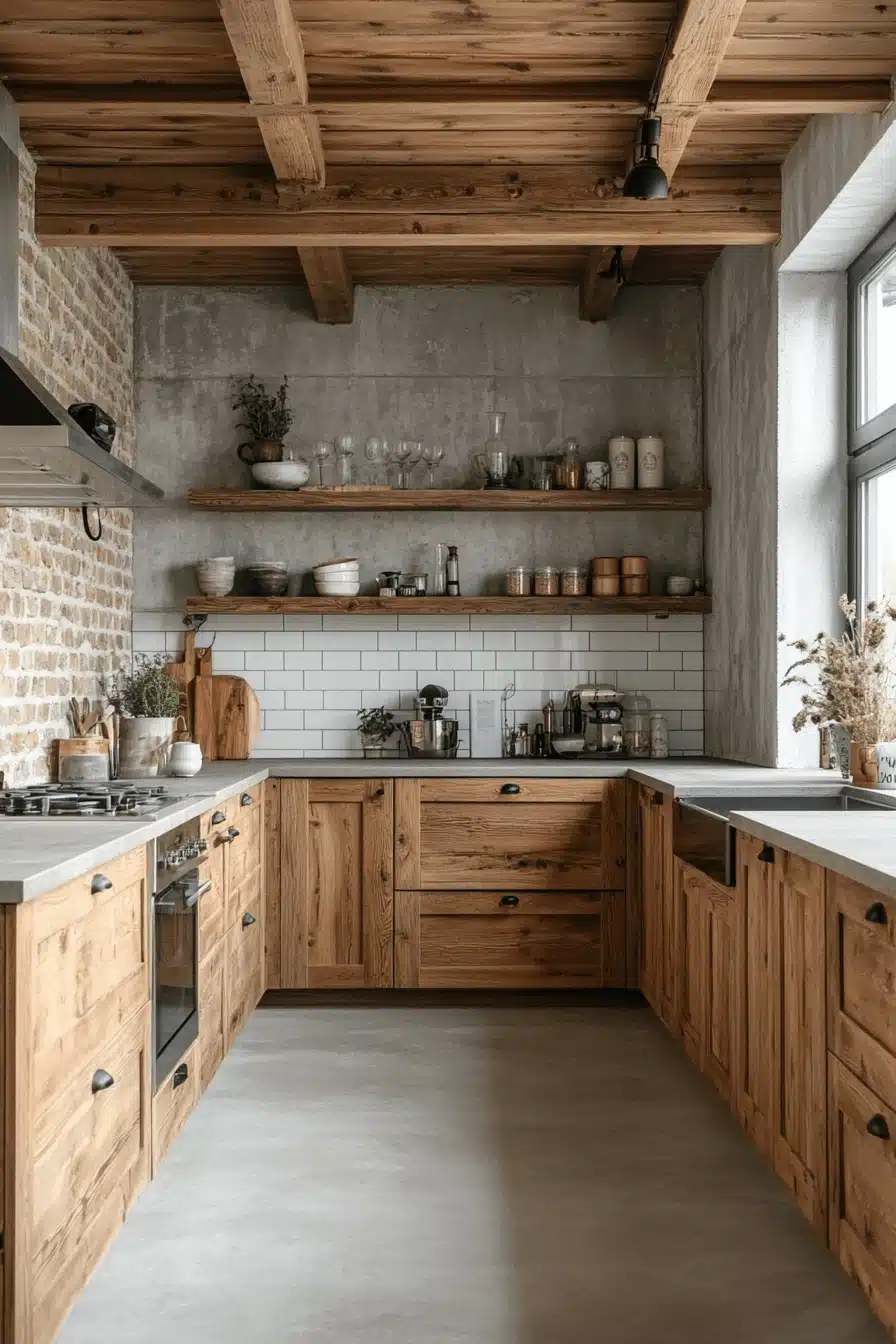29 Wooden Kitchen Cabinets Inspirations That Highlight Simple Beauty ...