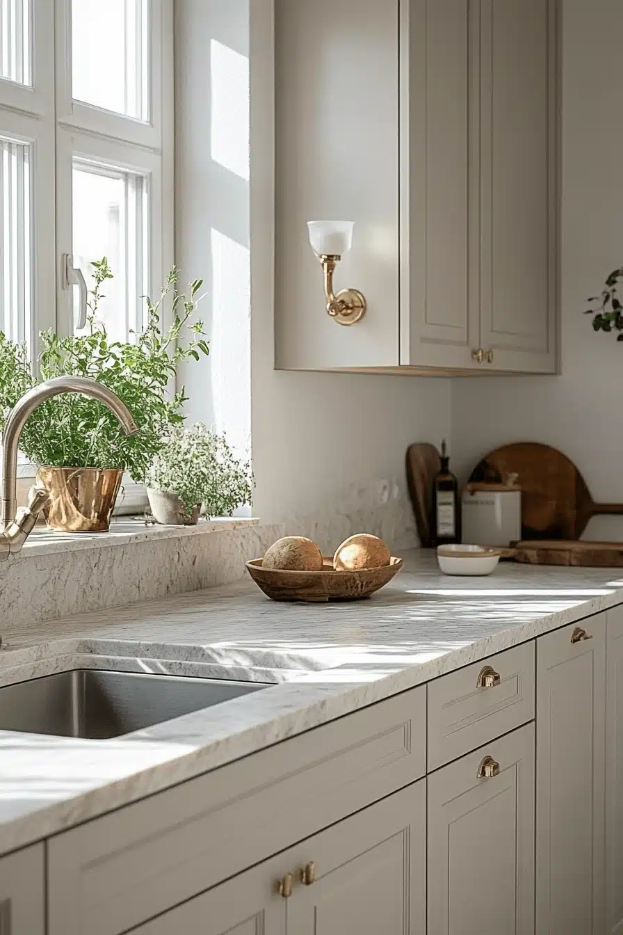 29 Greige Kitchen Cabinets Inspirations to Elevate Your Kitchen with ...