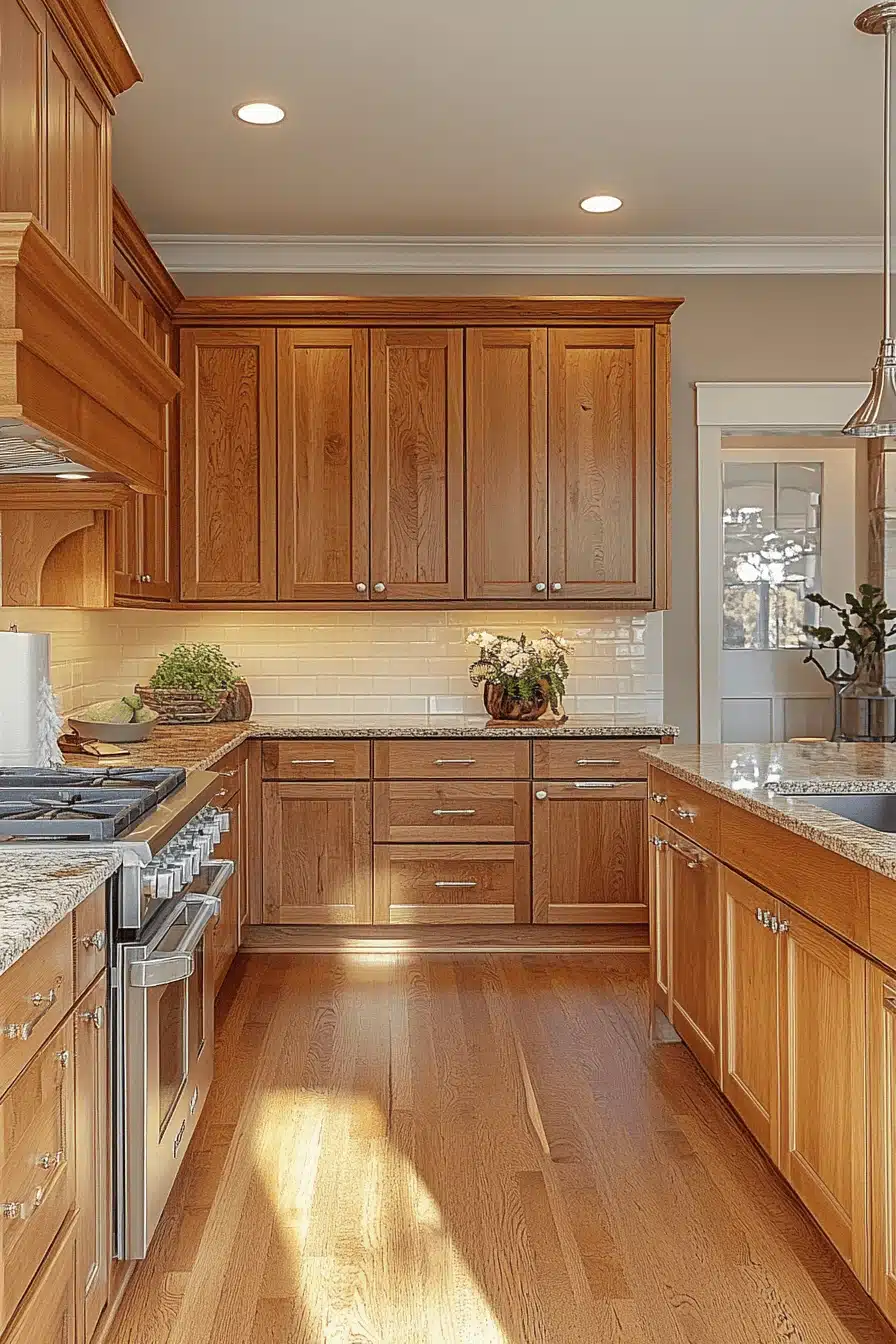29 Honey Oak Kitchen Cabinets Ideas for a Sunny and Stylish Update - My ...