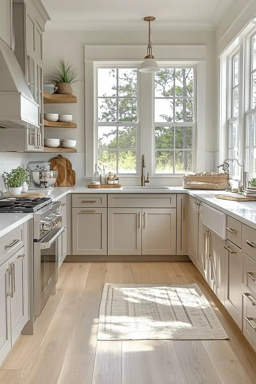29 Greige Kitchen Cabinets Inspirations to Elevate Your Kitchen with ...