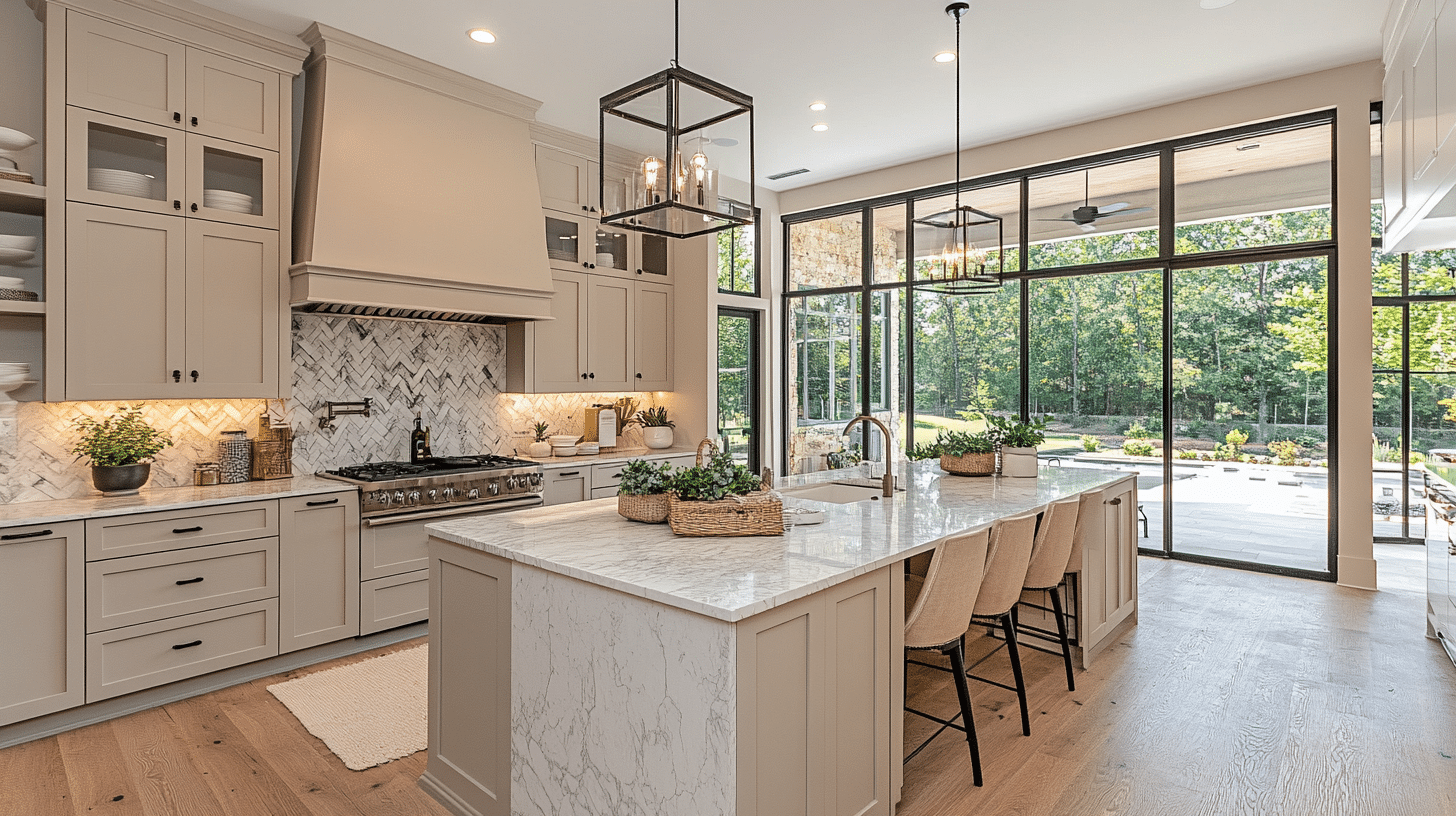 29 Greige Kitchen Cabinets Inspirations to Elevate Your Kitchen with ...