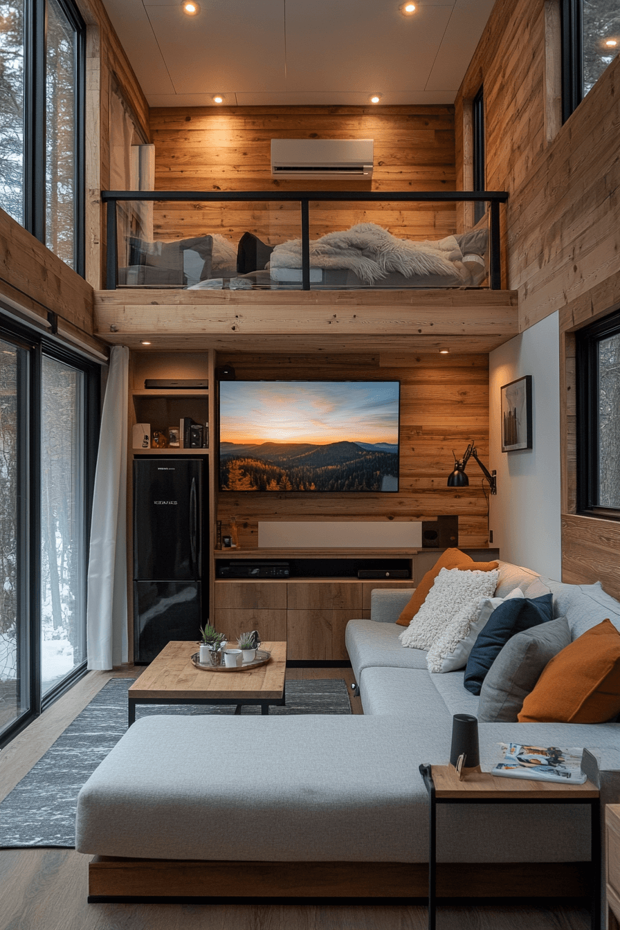 29 Tiny Cabins Interiors Ideas for a Stylish and Practical Getaway - My ...