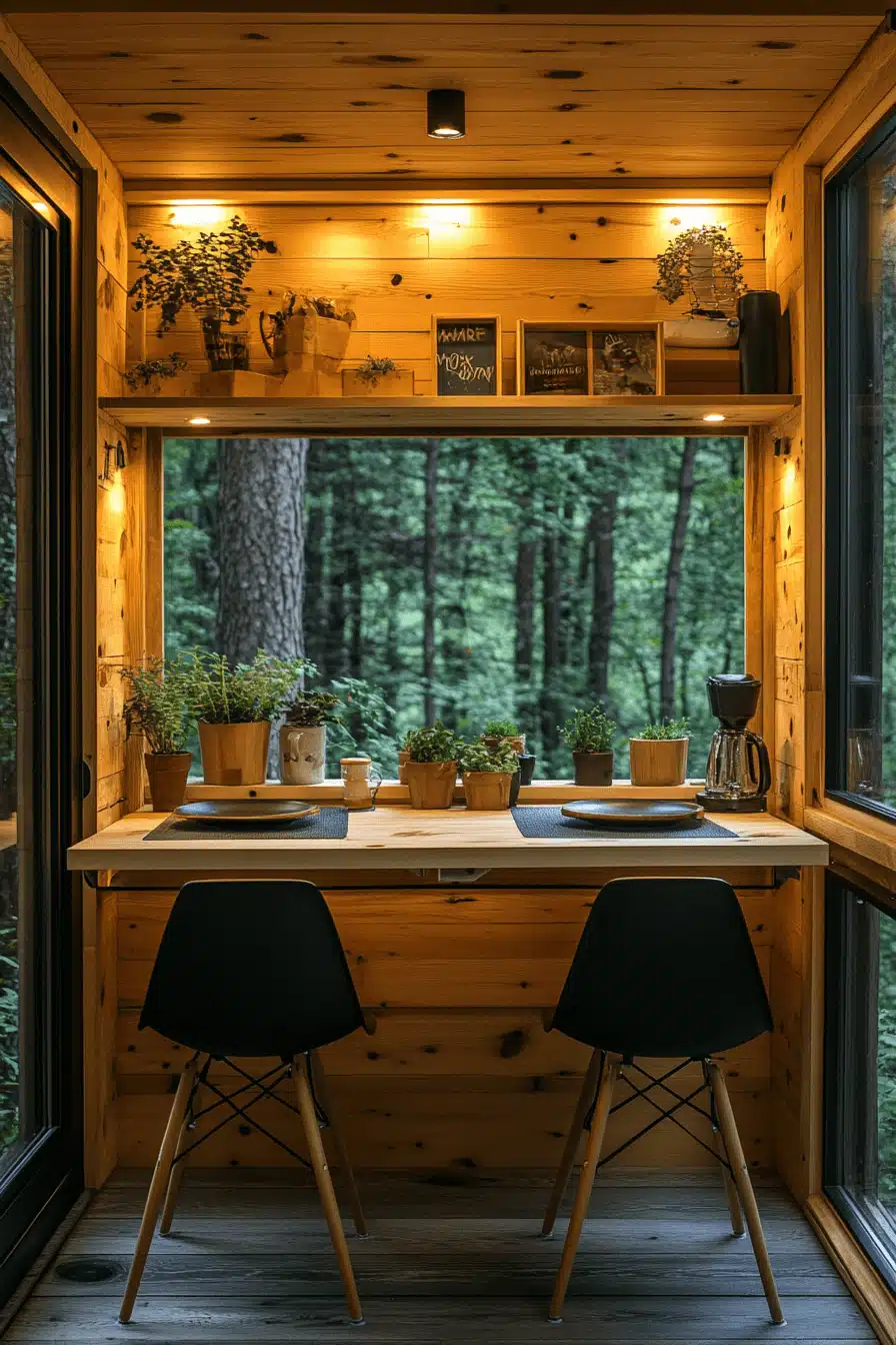 29 Tiny Cabins Interiors Ideas for a Stylish and Practical Getaway - My ...