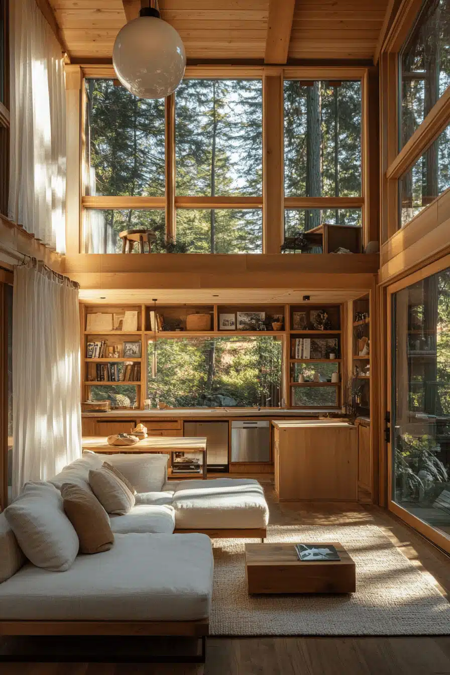29 Tiny Cabins Interiors Ideas for a Stylish and Practical Getaway - My ...