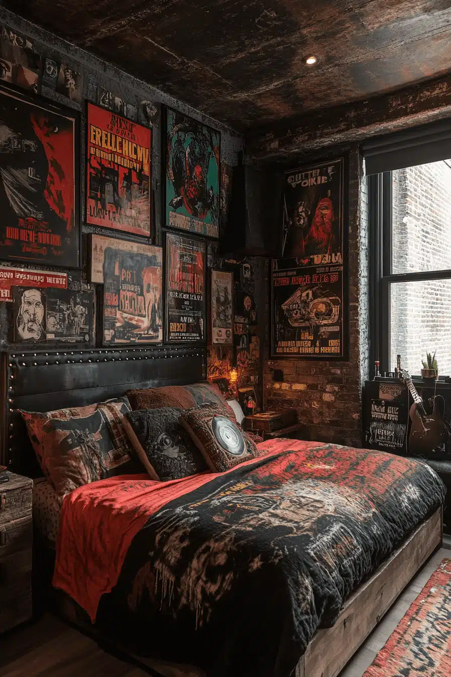 29 Grunge Bedroom Ideas to Craft a Room That’s Both Cool and ...