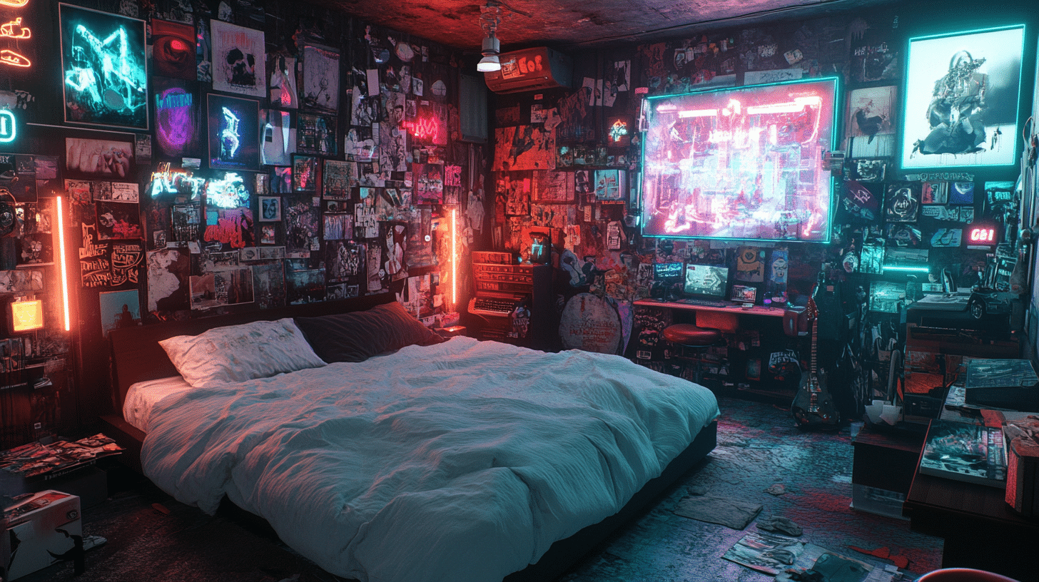 29 Grunge Bedroom Ideas to Craft a Room That’s Both Cool and ...