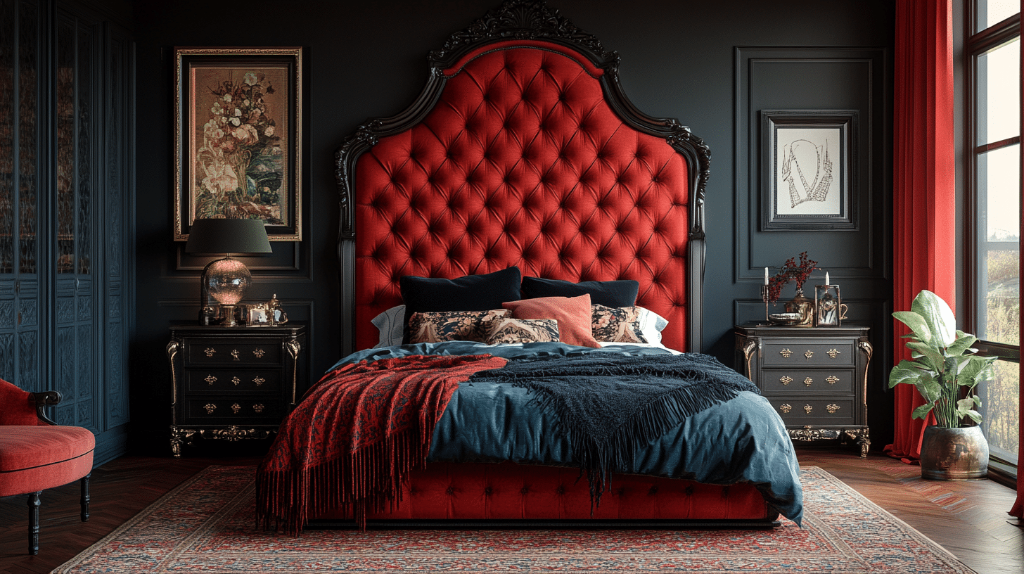 29 Boho Gothic Bedroom Ideas for a Stylish and Mystical Retreat - My ...