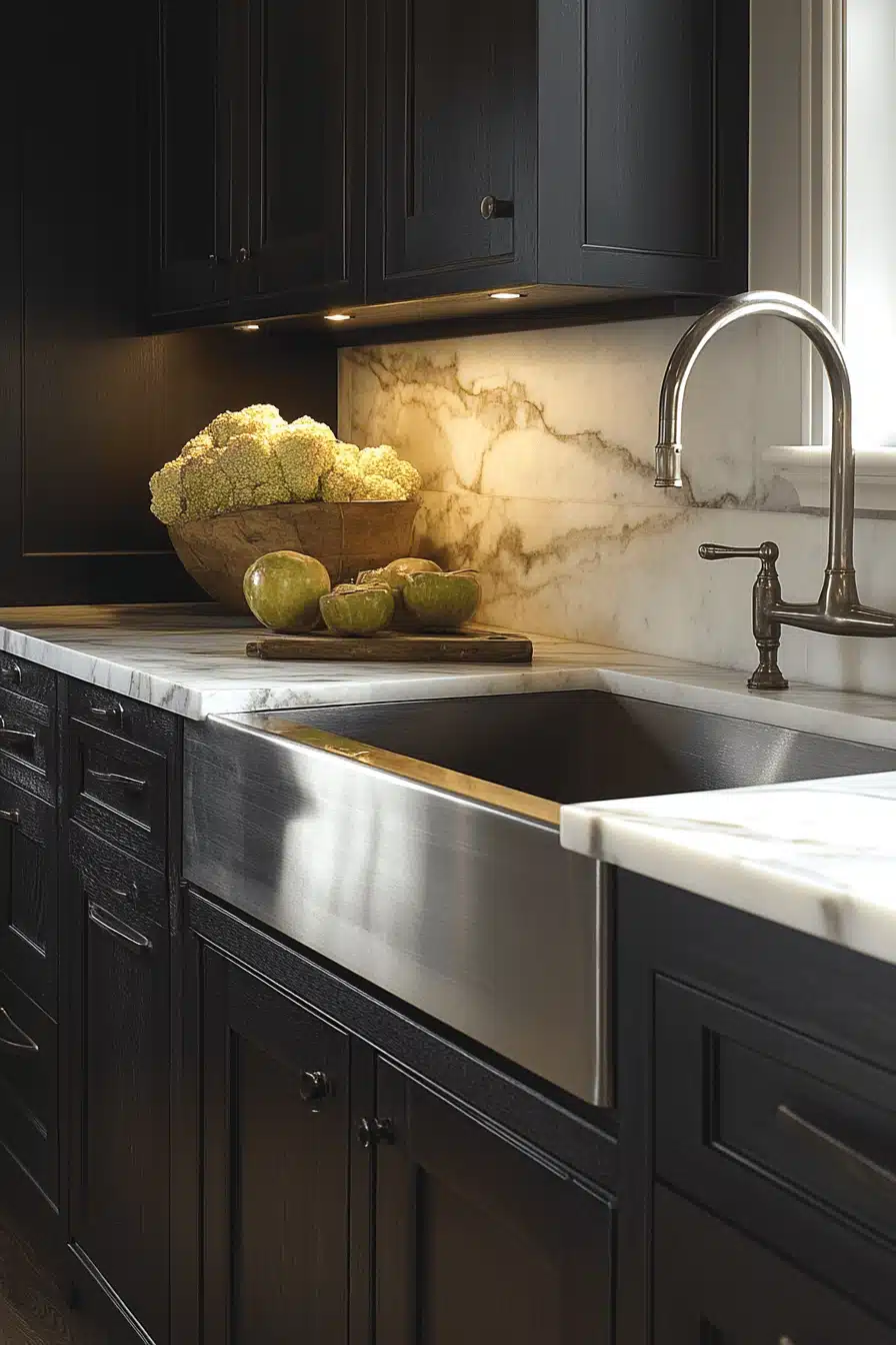 29 Moody Farmhouse Kitchen Designs to Mix Rustic Beauty with ...