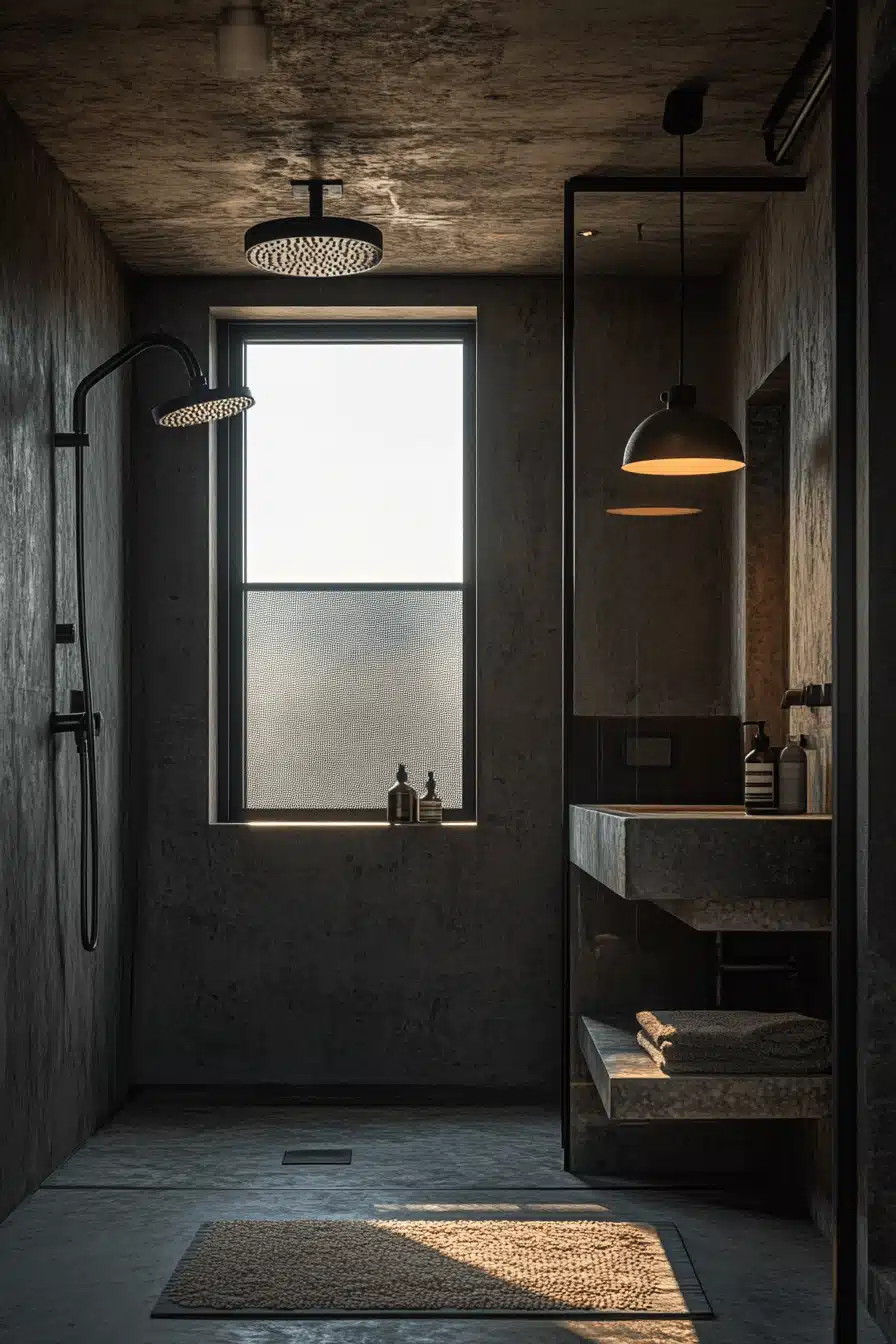 29 Industrial Bathroom Ideas to Upgrade with Urban Edge - My Elegant Home
