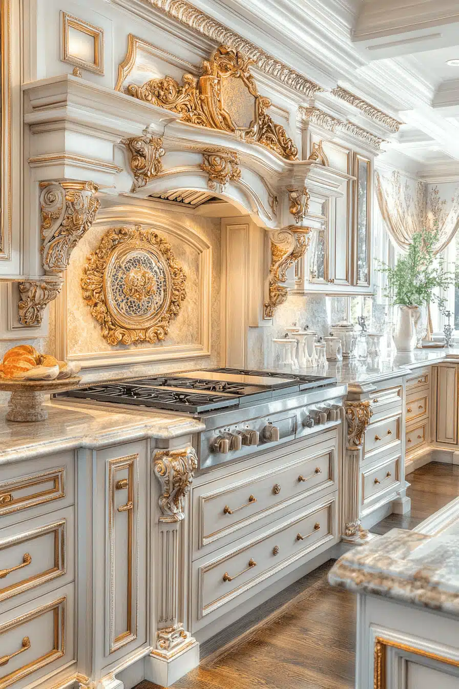 29 Neoclassical Kitchen Inspirations to Make Your Kitchen a Timeless ...