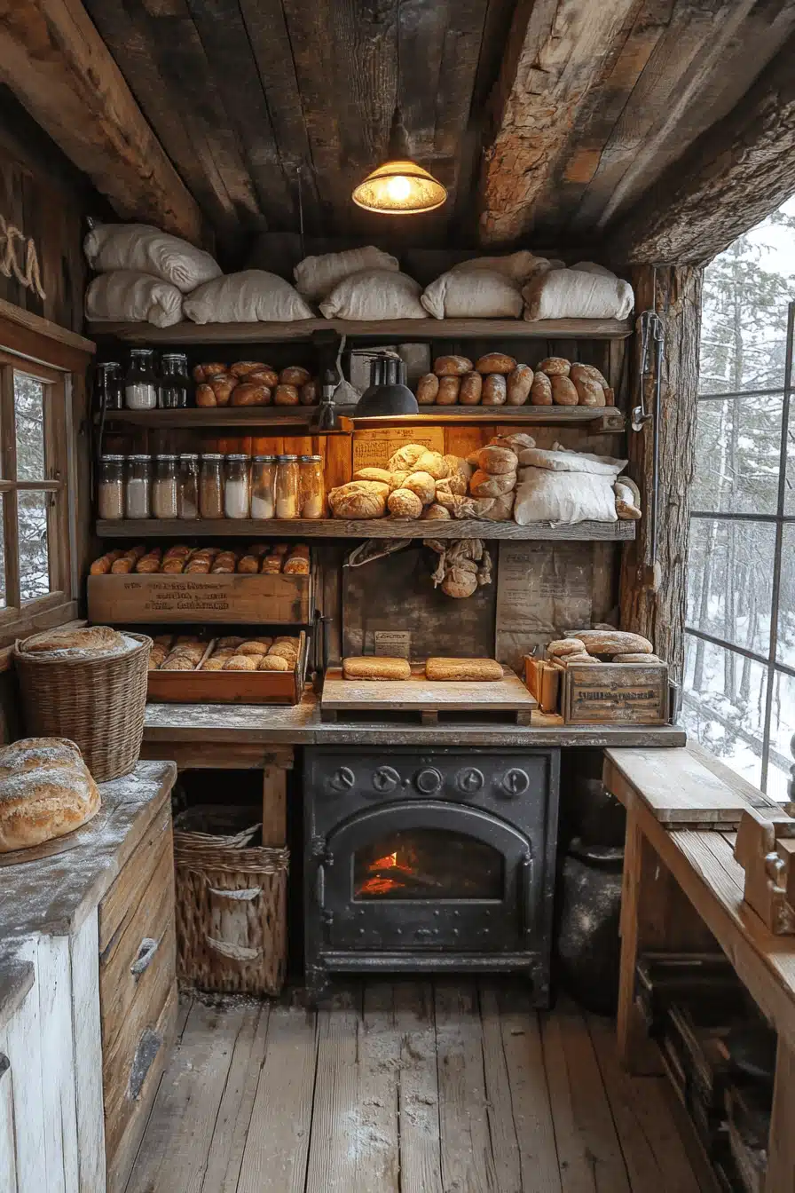 29 Old Cabin Interior Kitchen Ideas for a Soulful Cooking Space - My ...