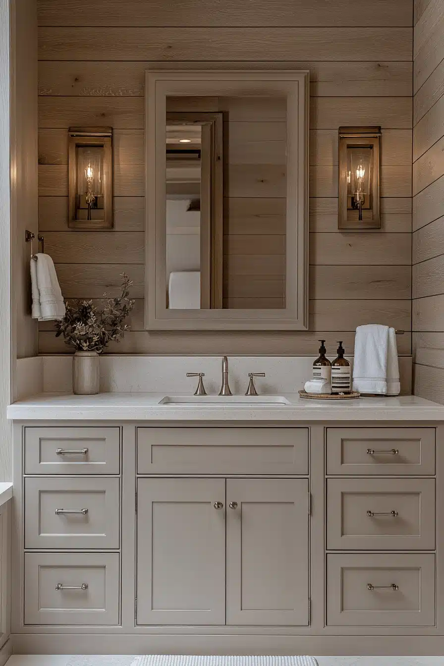 29 Cabin Bathroom Looks That Turn Simplicity into Sophistication - My ...