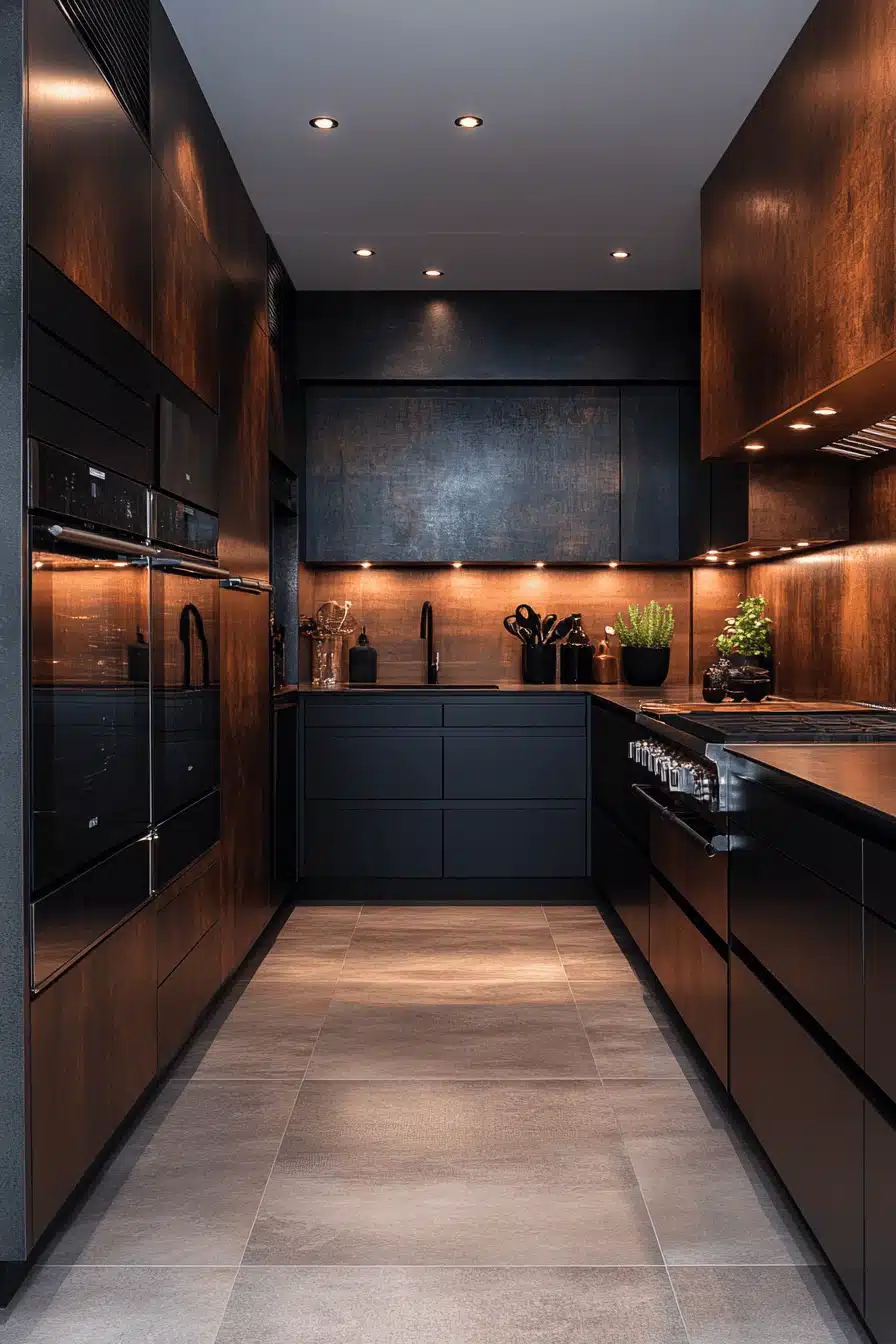 29 Dark Kitchen Aesthetic Designs to Create a Striking Culinary Space ...