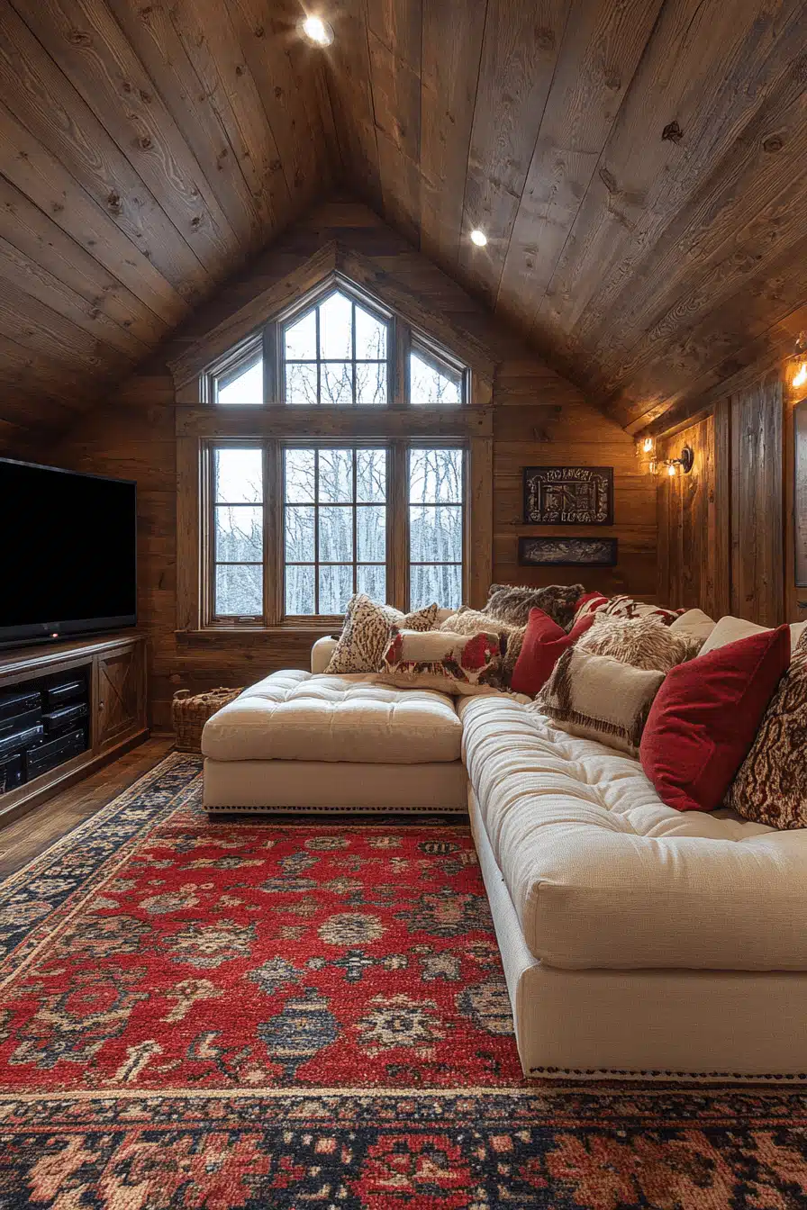 29 Cabin Living Room Concepts to Make Every Day Feel Like a Getaway ...