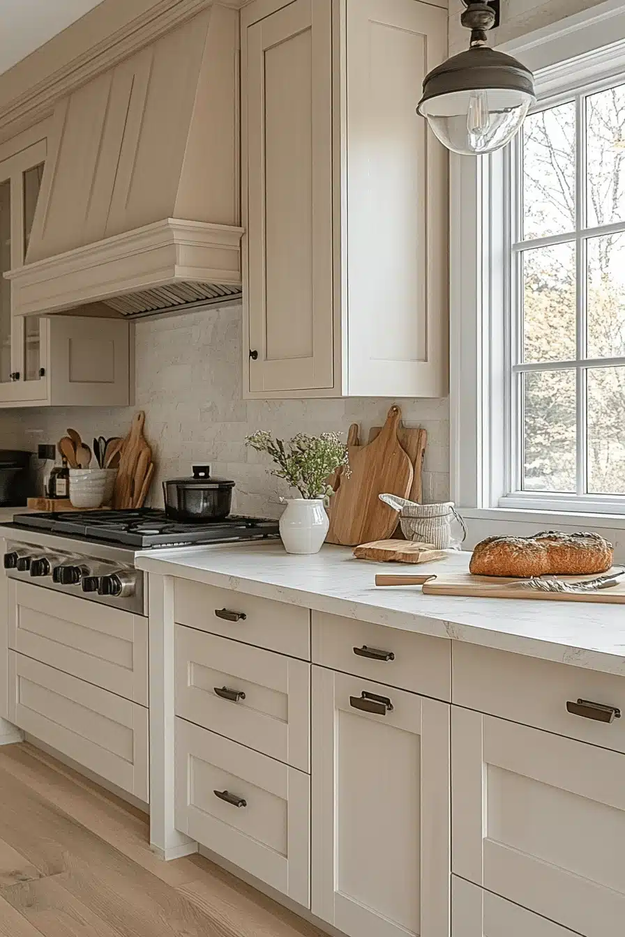 29 Neutral Kitchen Cabinets That Turn Subtle Shades Into Stunning ...