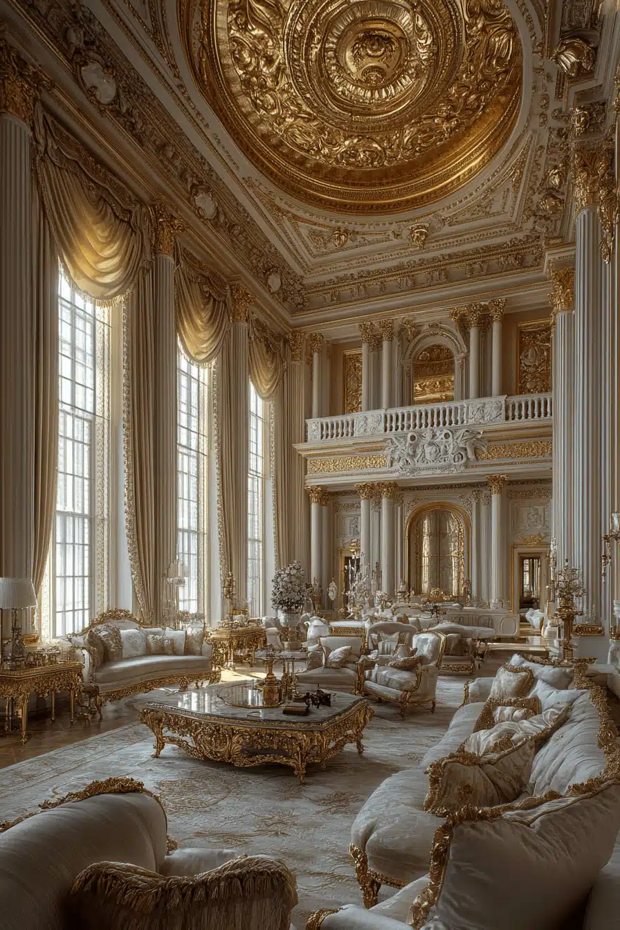 29 Neoclassical Interior Living Rooms Ideas to Add Charm and Grace to ...