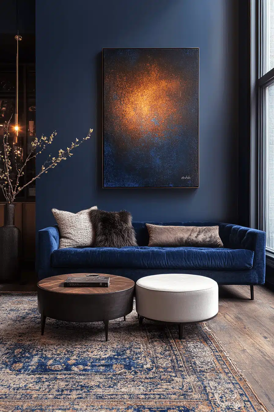 29 Blue Living Room Decor Ideas to Infuse Calm and Creativity - My ...