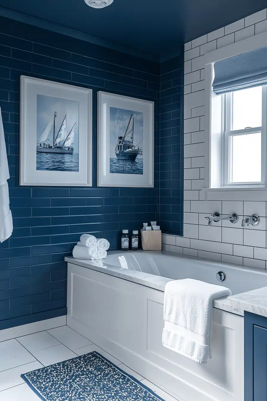 29 Coastal Cottage Bathroom Vibes to Calm Your Soul - My Elegant Home