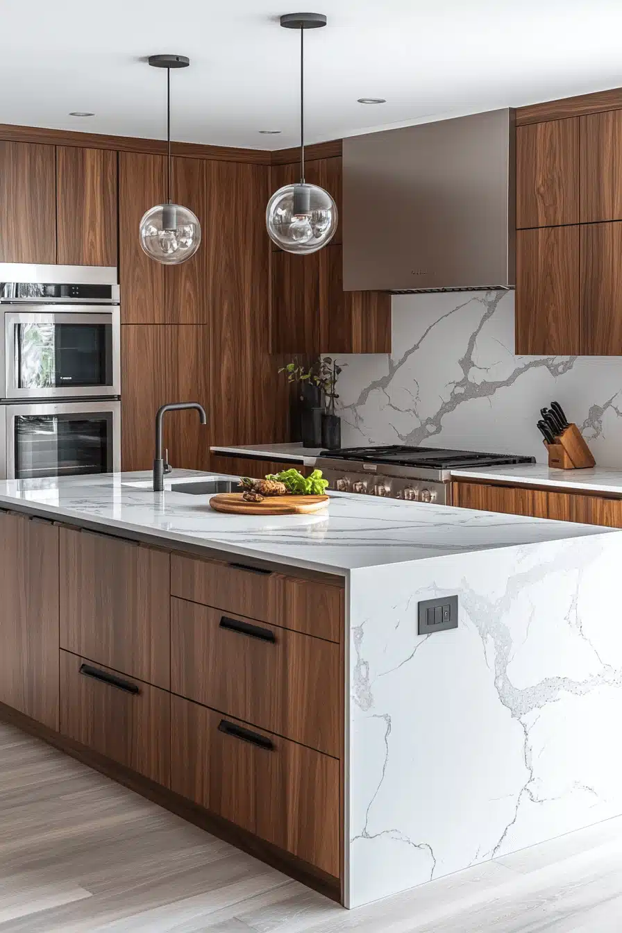 29 Walnut Kitchen Cabinets That Add Rich Depth to Any Space - My ...