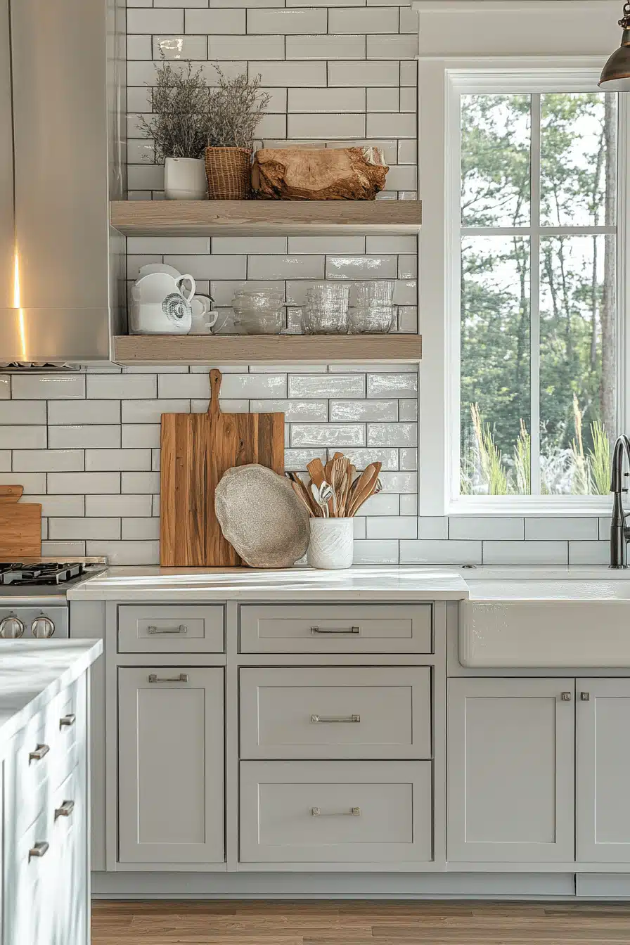 29 Coastal Cottage Kitchen Inspirations for a Beachy Vibe - My Elegant Home