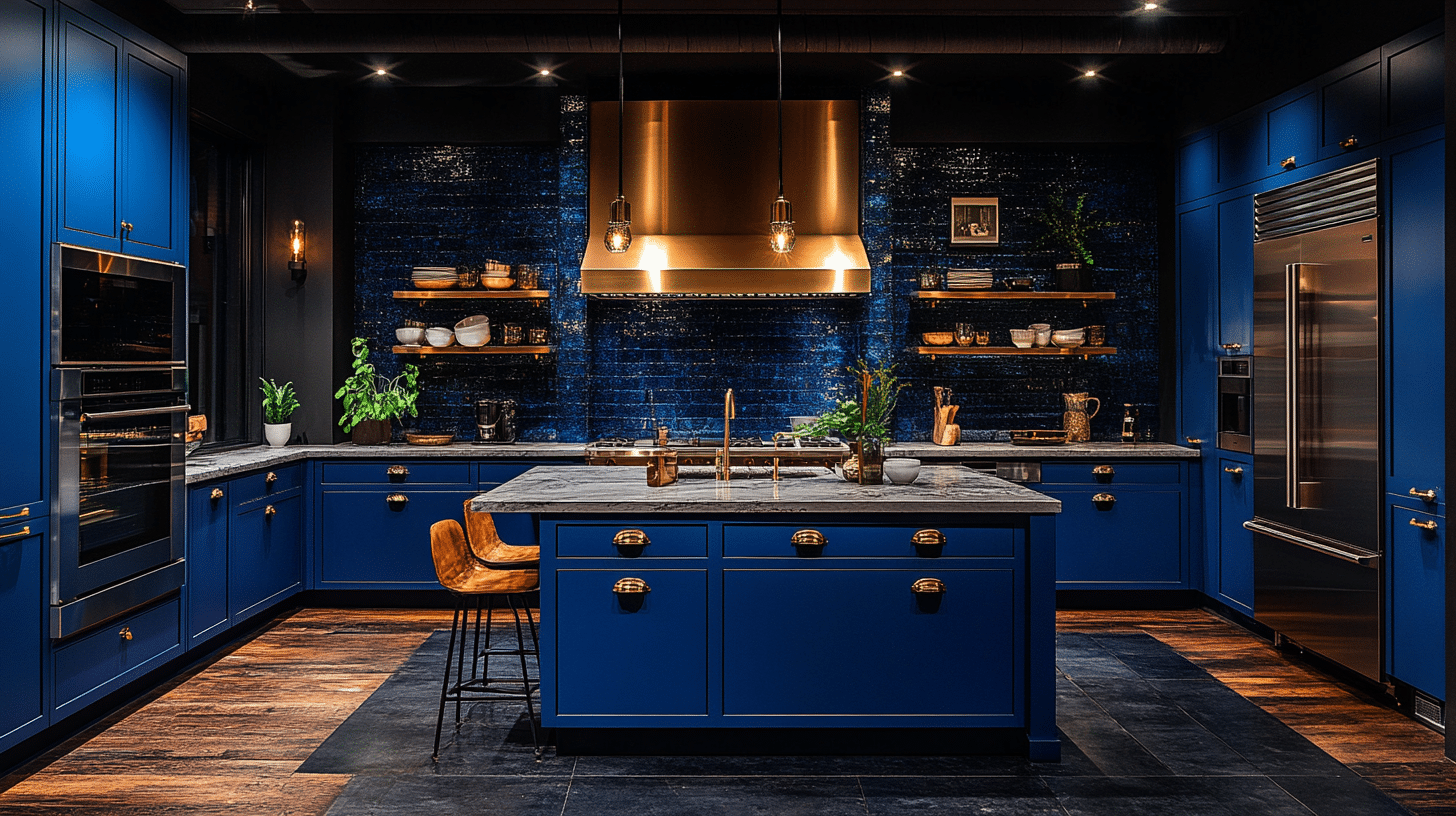 29 Dark and Moody Kitchen Interiors That Make a Striking Statement - My ...