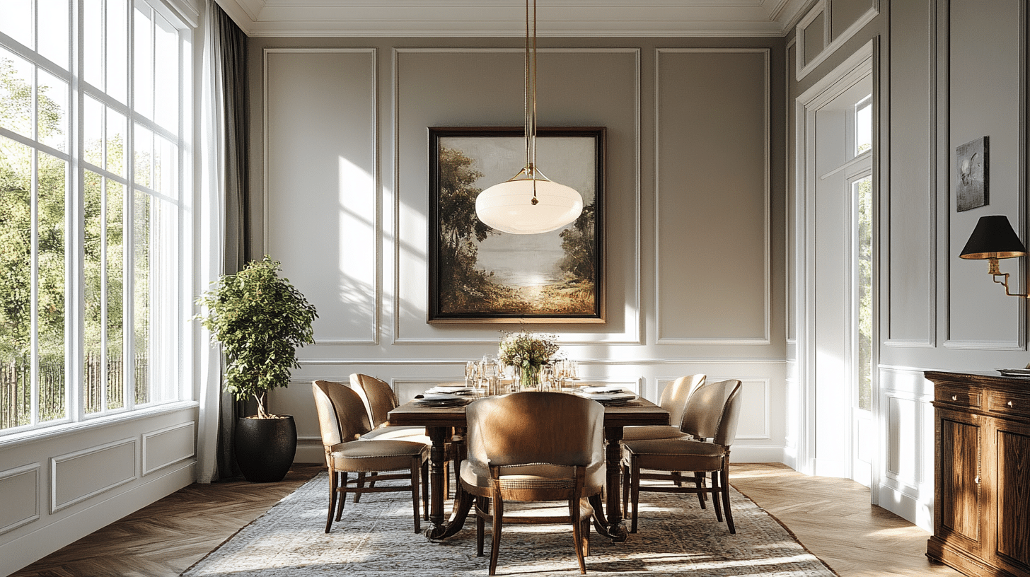 29 Modern Vintage Dining Room Ideas to Create a Timeless Dining ...