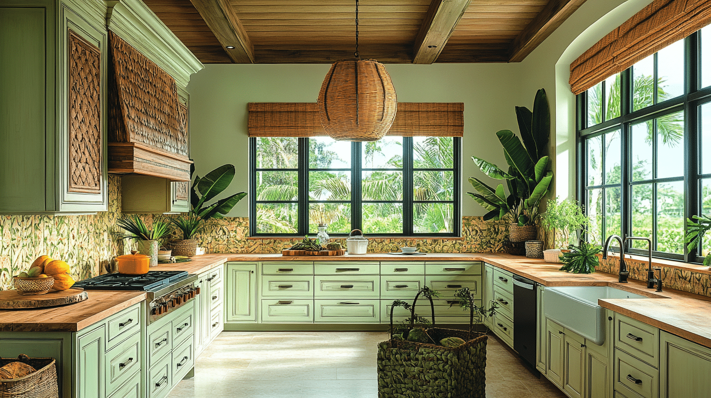 29 Tropical Kitchen Design Ideas to Bring Island Vibes Home - My ...