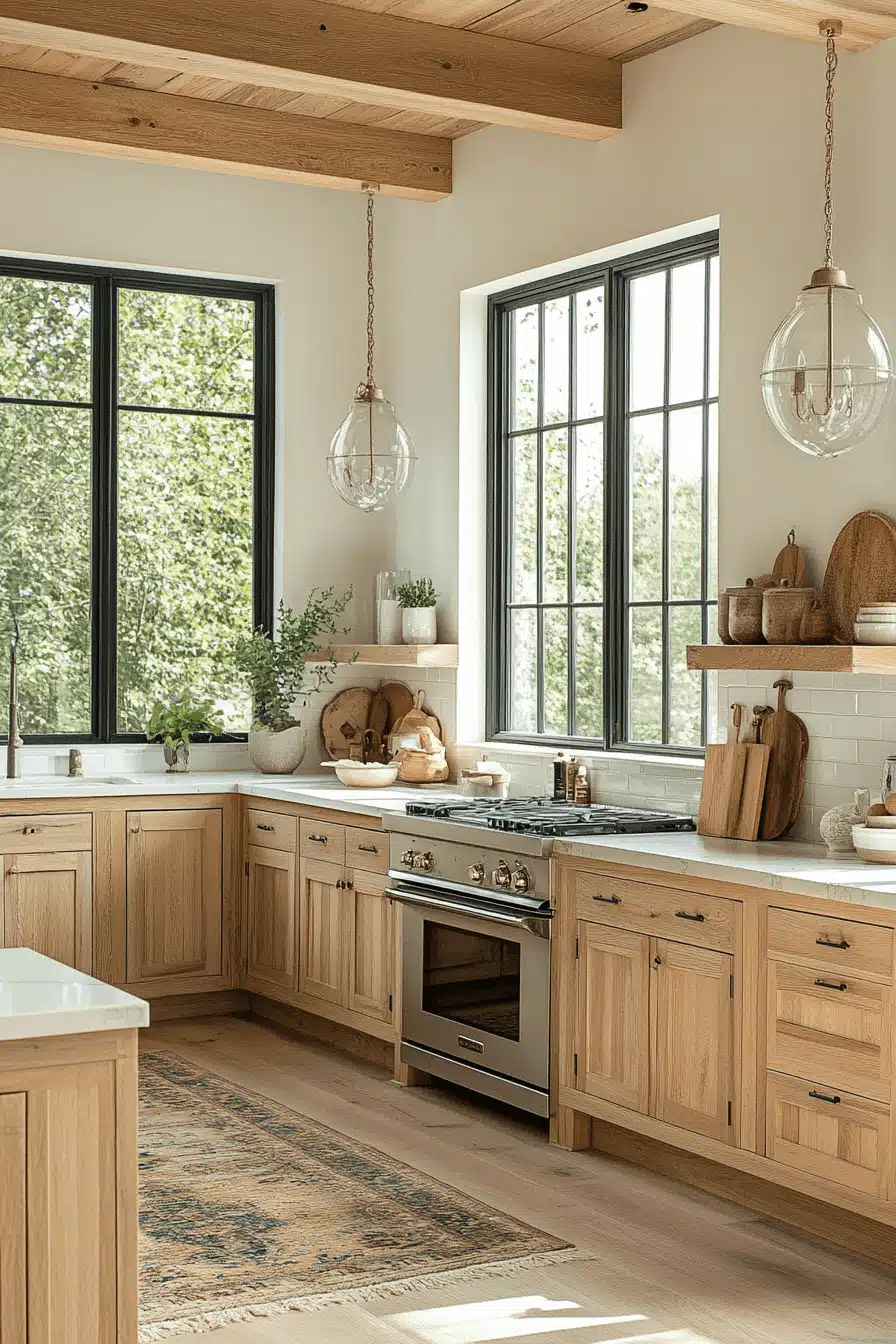 29 Light Wood Kitchen Cabinets That Elevate Everyday Cooking Spaces ...