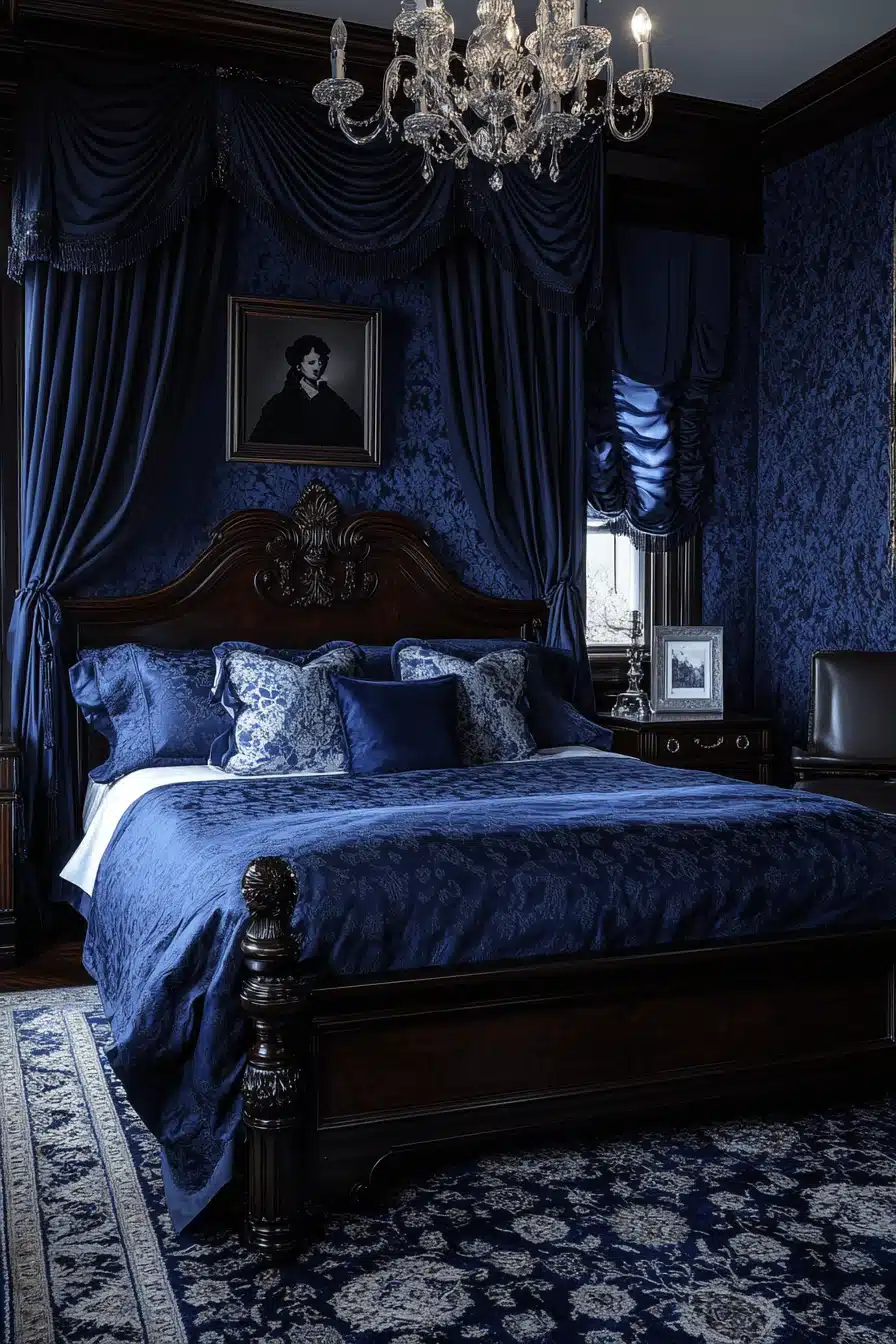 29 Dark Victorian Bedroom Concepts for a Stunning Statement Space - My ...