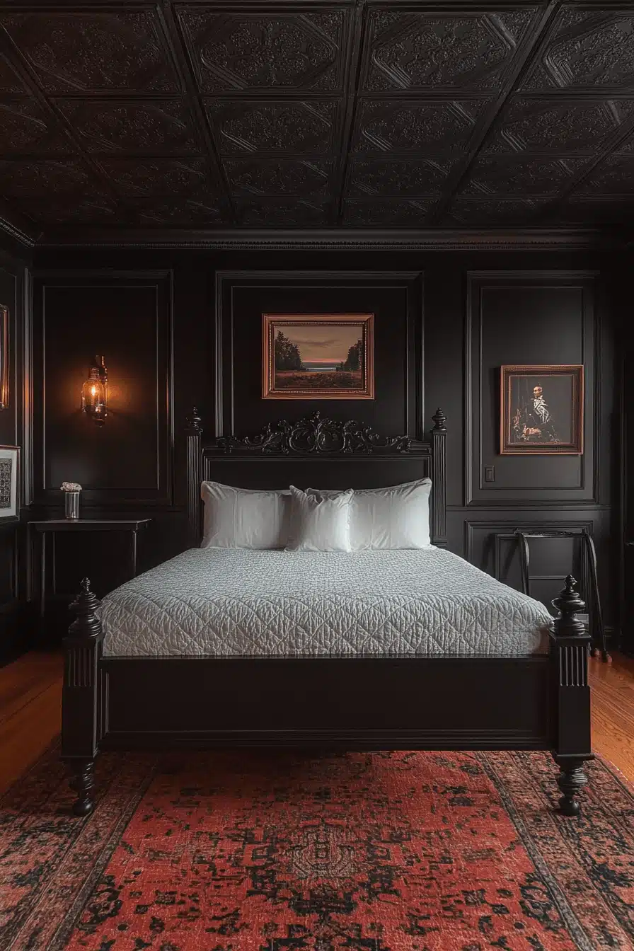 29 Dark Victorian Bedroom Concepts for a Stunning Statement Space - My ...