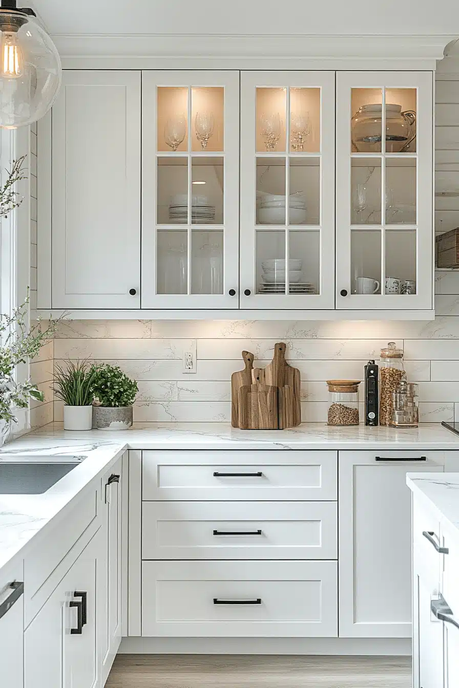 29 Small White Kitchen Ideas That Turn Compact into Cozy and Classy ...