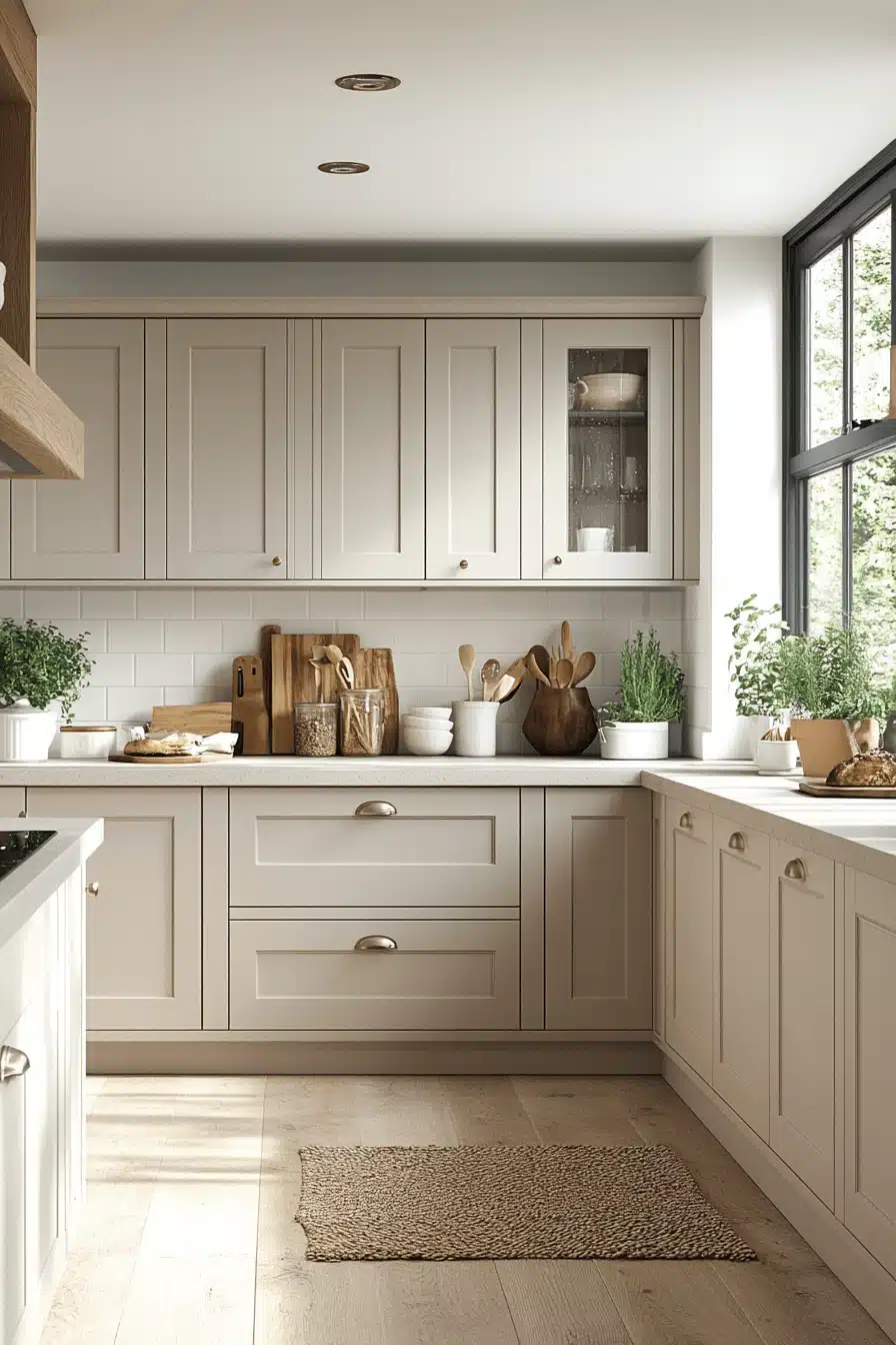 29 Light Taupe Kitchen Cabinets That Prove Soft Tones Can Shine - My ...