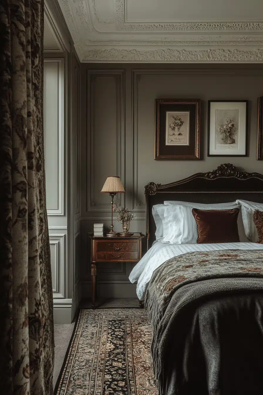 29 Dark Victorian Bedroom Concepts for a Stunning Statement Space - My ...