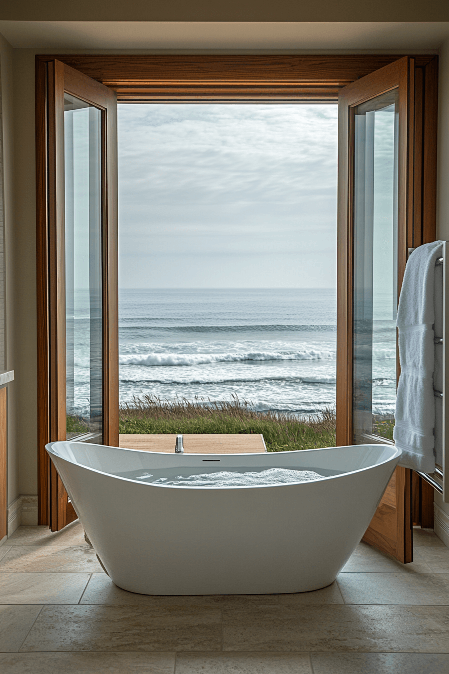 29 Coastal Bathroom Shower Ideas That Channel Beachside Bliss - My ...