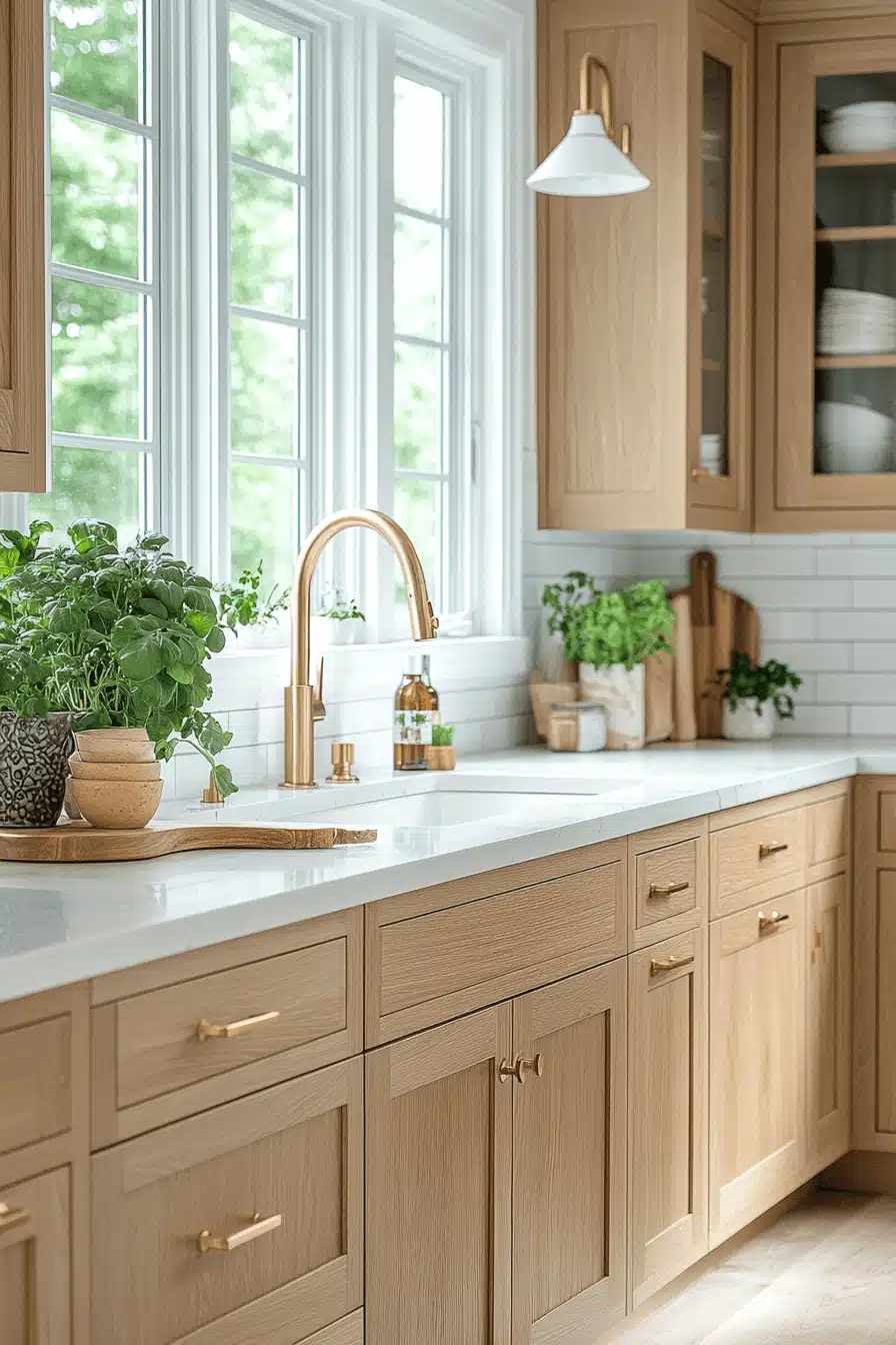 29 White Oak Kitchen Cabinets That Balance Lightness and Warmth - My ...
