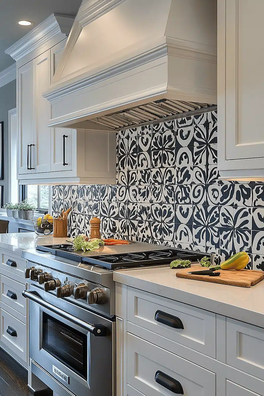 29 Kitchen Backsplash with White Cabinets That Deliver Timeless Style ...