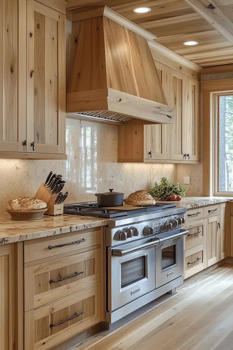29 Light Wood Kitchen Cabinets That Elevate Everyday Cooking Spaces ...