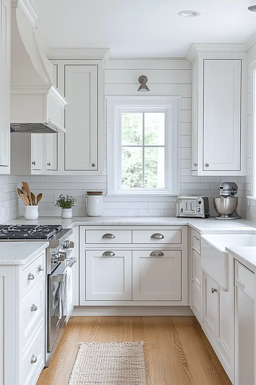 29 Small White Kitchen Ideas That Turn Compact Into Cozy And Classy