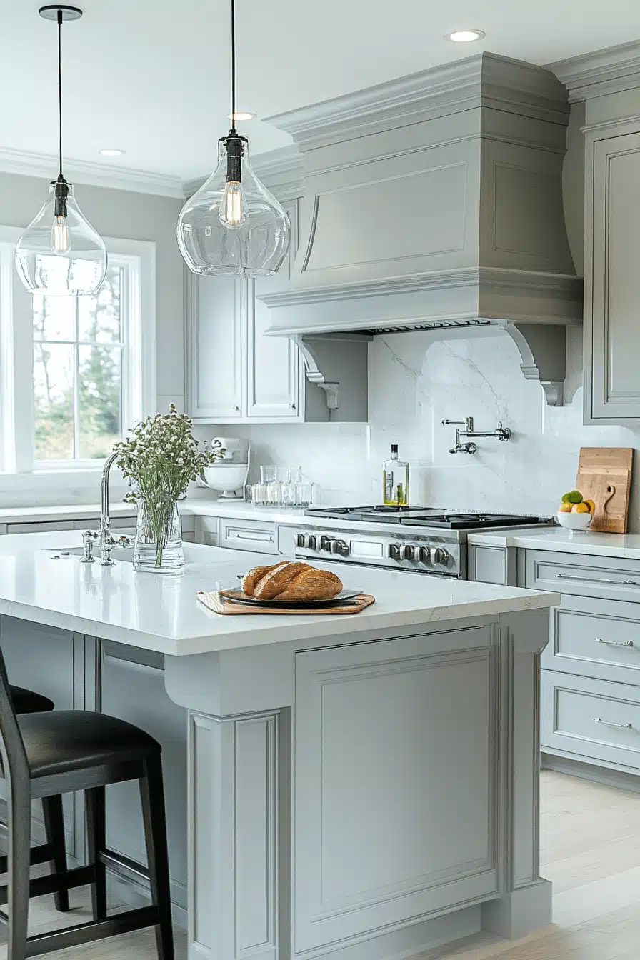 29 Grey and White Kitchen Concepts That Make Neutral Look Stunning - My ...