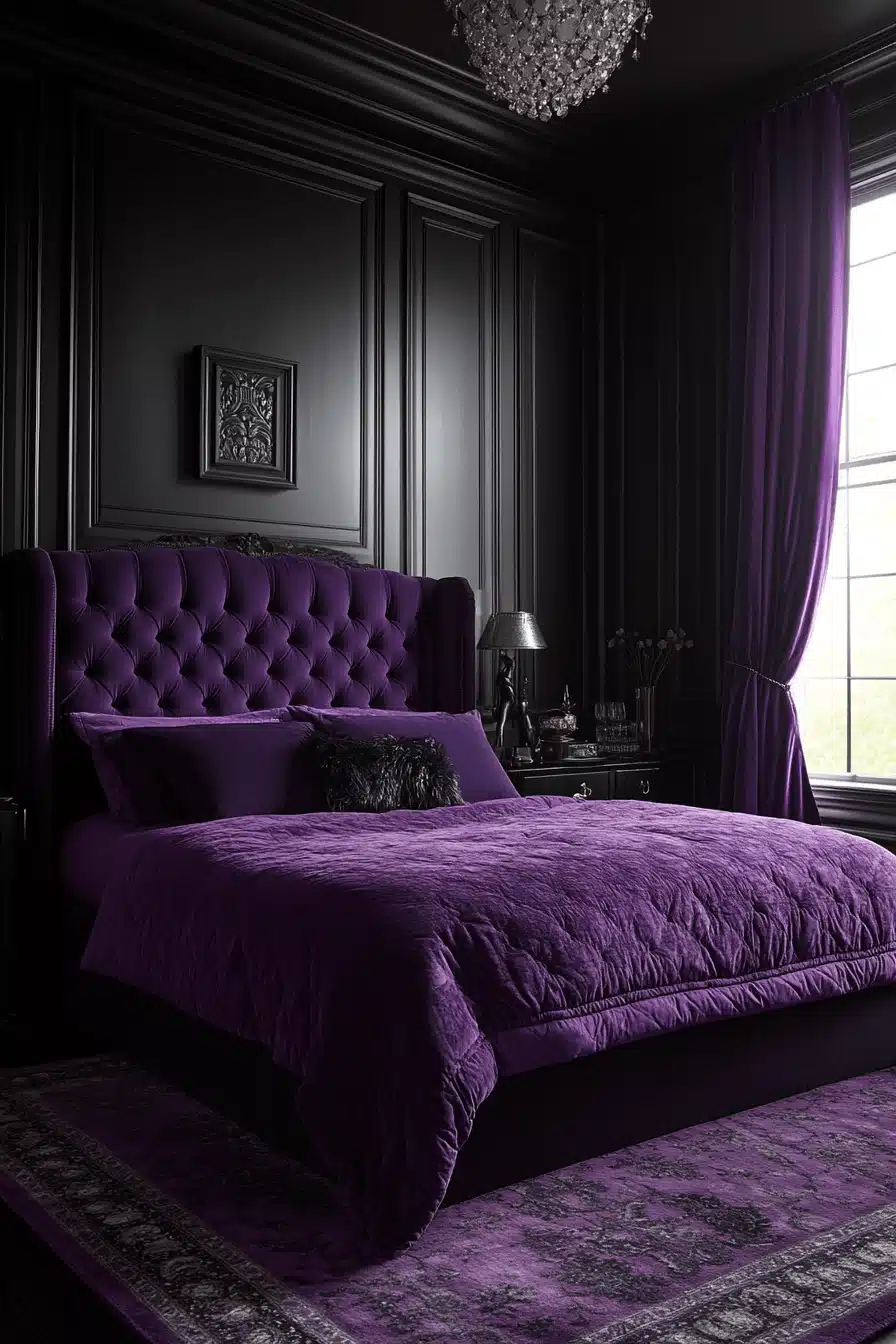 29 Dark Victorian Bedroom Concepts for a Stunning Statement Space - My ...