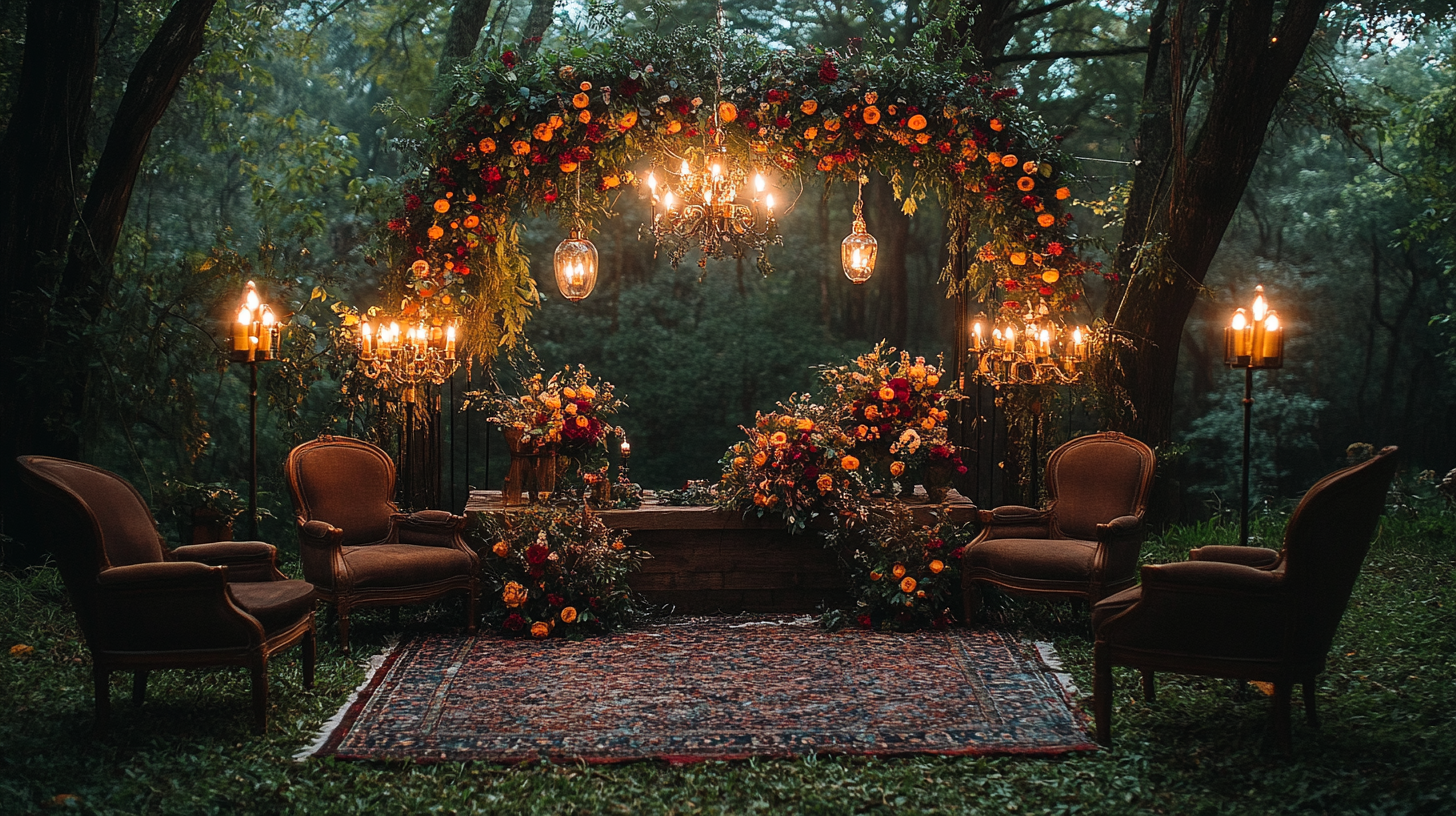 29 Whimsigoth Wedding Looks That Channel Enchanted Love - My Elegant Home