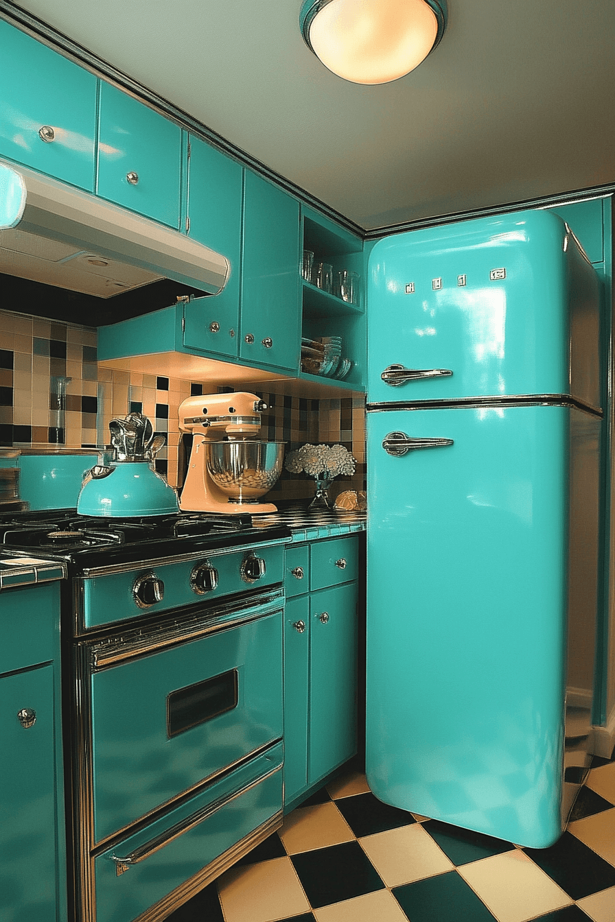 29 Vintage Kitchen Cabinets That Bring Back Timeless Charm - My Elegant ...