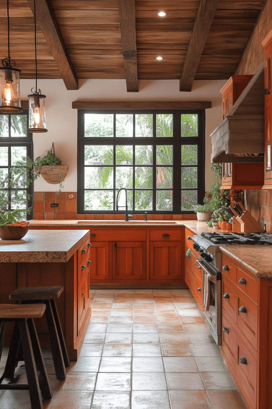 29 Terracotta Kitchen Cabinets to Spice Up Your Cooking Space - My ...