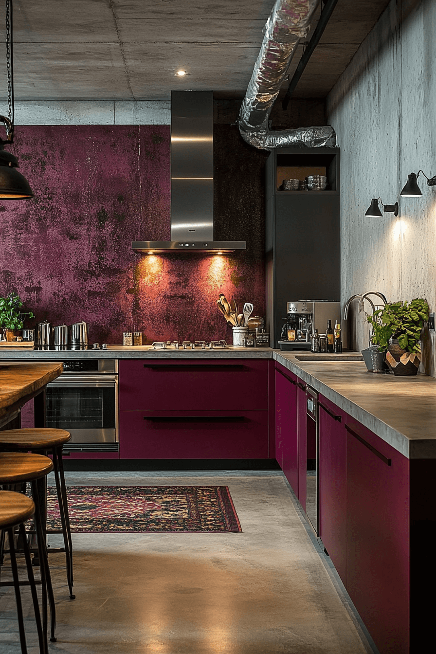 29 Burgundy Kitchen Cabinets for a Bold Yet Sophisticated Cooking Haven ...