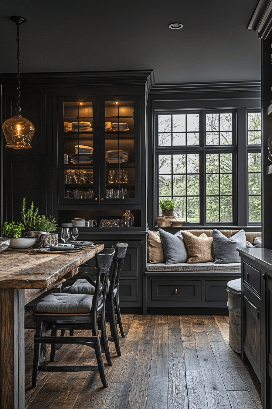 29 Charcoal Kitchen Cabinets for a Fresh Take on Dark Tones - My ...