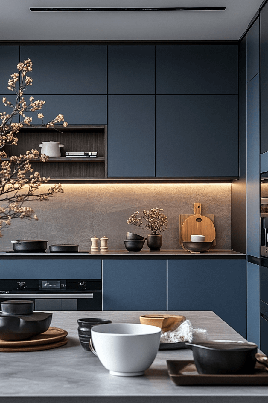 29 Blue Grey Kitchen Cabinets That Offer a Fresh Take on Neutrals - My ...