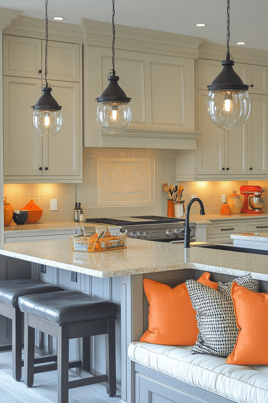 29 Orange Kitchen Cabinets for a Cheery Culinary Retreat - My Elegant Home