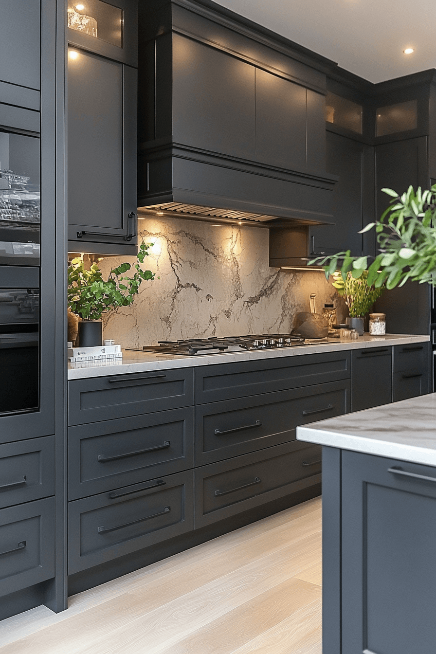 29 Charcoal Gray Kitchen Cabinets That Blend Depth with Elegance - My ...